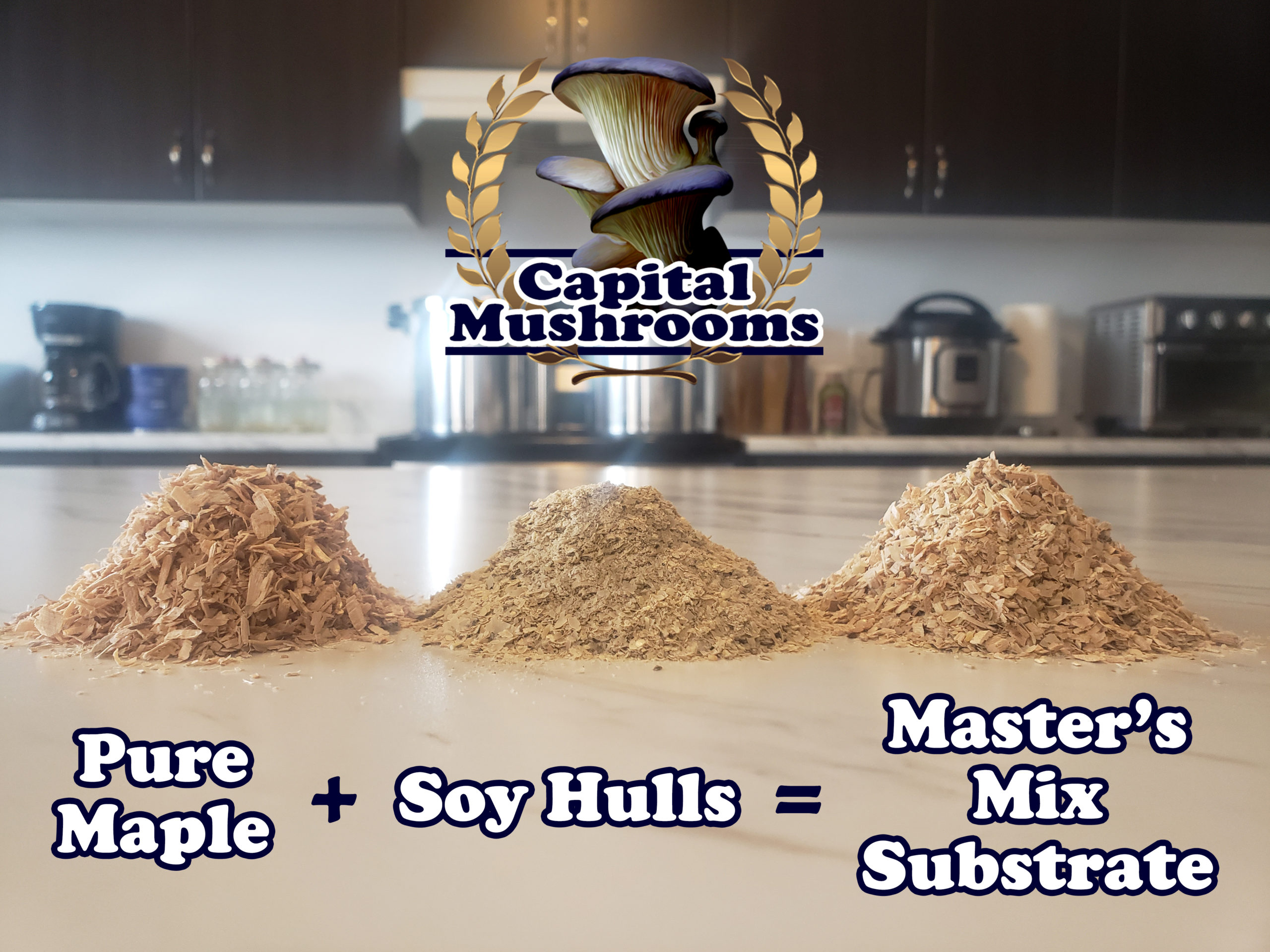 Master's Mix - Soy Hull - CAPITAL MUSHROOMS